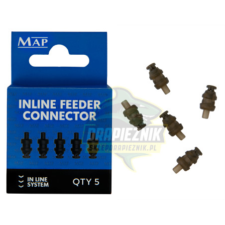 Łączniki MAP Inline Feeder Connector - Sklep Wędkarski Drapieżnik