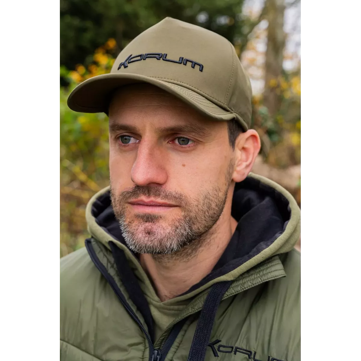 Czapka Korum Olive Waterproof Cap | Sklep wędkarski Drapieżnik