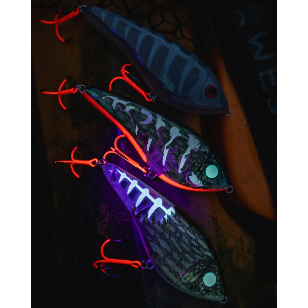 Wobler Westin Swim Glidebait 12cm SUSPENDING - Zombie Pike / Halloween ...