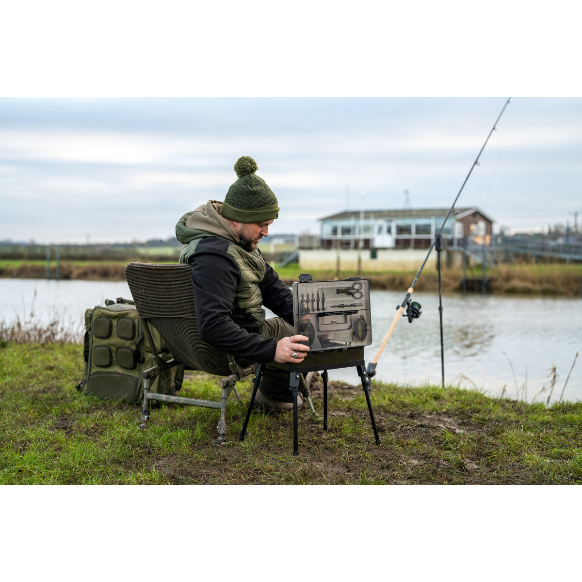 Stolik Korum Mega Blox Station - Fully Loaded | Sklep wędkarski Drapieżnik