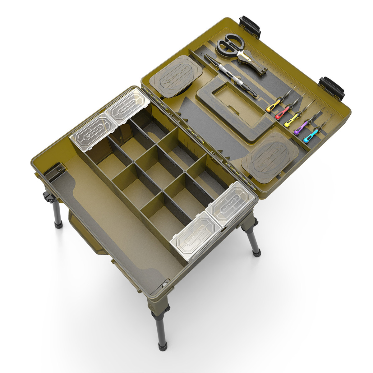 Stolik Korum Mega Blox Station - Fully Loaded | Sklep wędkarski Drapieżnik