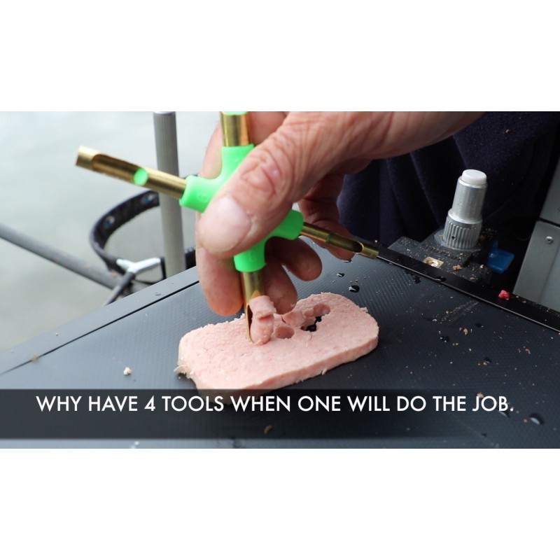 Wykrojniki NuFish Quad Punch | Sklep wędkarski Drapieżnik