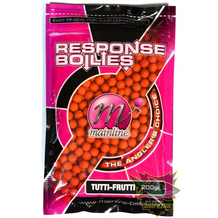 Mainline Response Range Boilies 10mm - Tutti-Frutti - Sklep Wędkarski ...